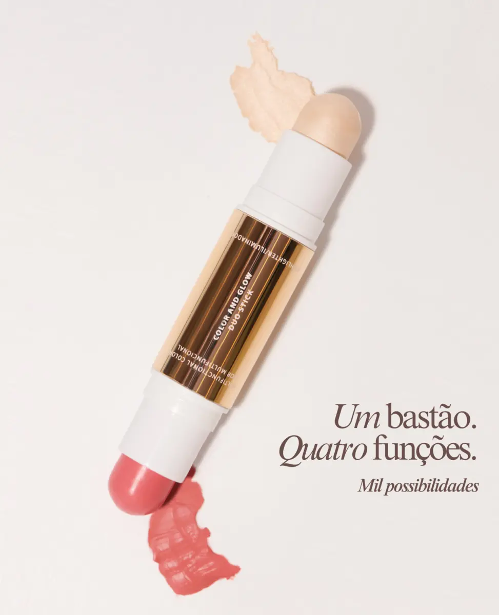 Color and Glow Duo Stick - Iluminador e Cor Multifuncional - Color and ...